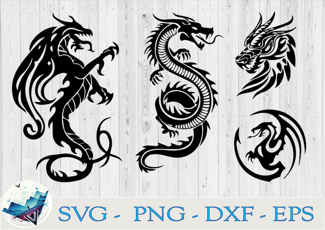 DRAGON SVG, Dragon SVG Files, Svg Files, Dragon Vector, Cricut ...
