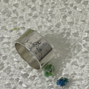 Custom Engraved 'little Prince' Ring - Personalized Literary Jewelry ...