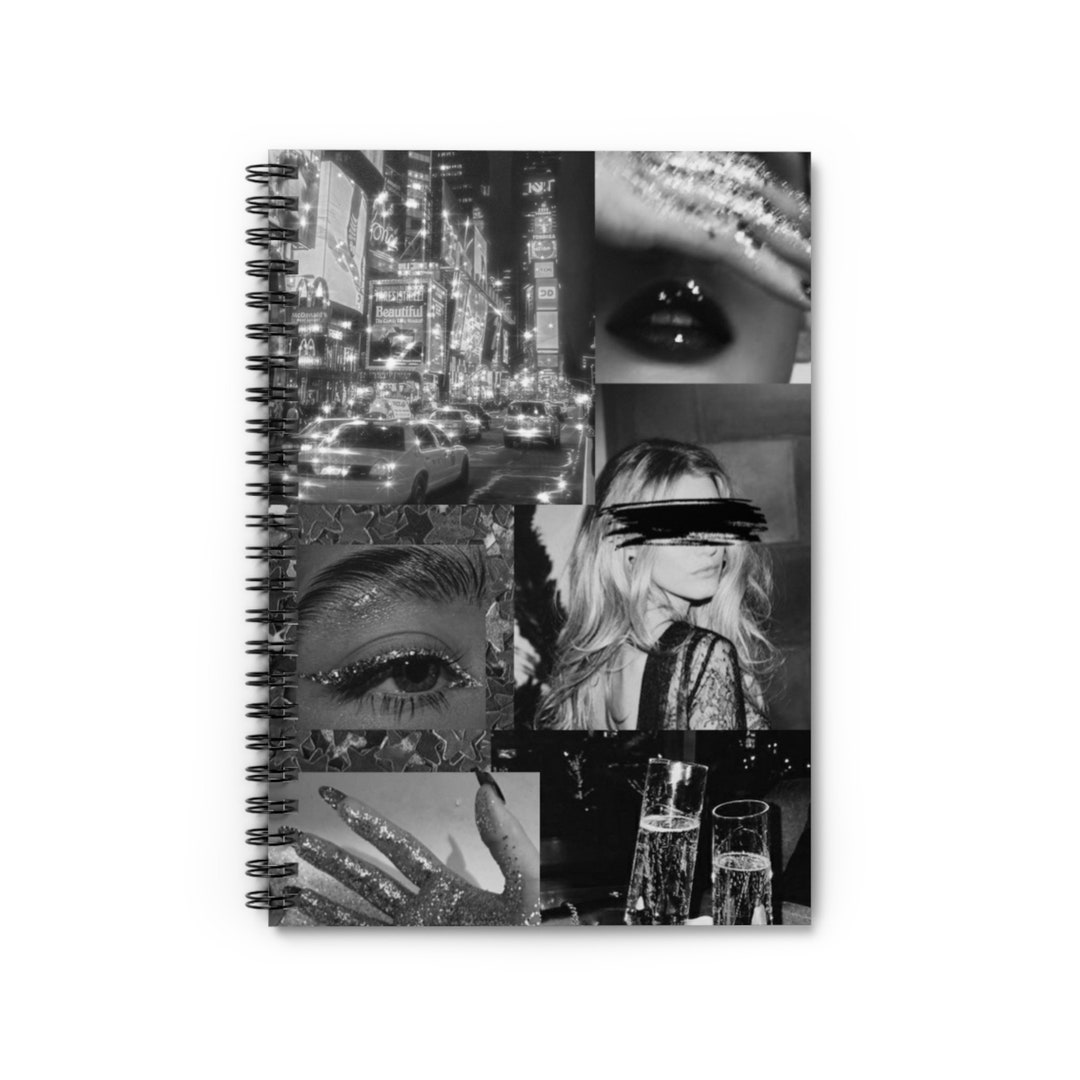 Notebook, Spiral Notebook, Fashion, Fashion Notebook, Fashion Collage ...