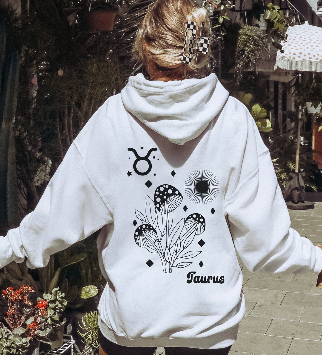 Taurus Hoodie Zodiac Birthday Gift for Taurus Symbol Night Sky ...