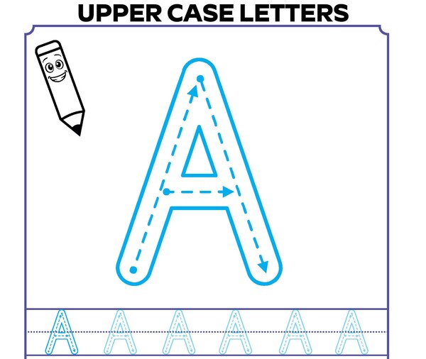 Alphabet Road Letter Mats: Trace, Write, and Phonics, Printable Mats ...