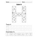 Alphabet Color Trace and Find Worksheets - Etsy