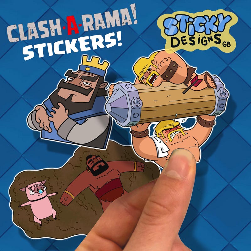 Clash Royale Fan Art - Etsy