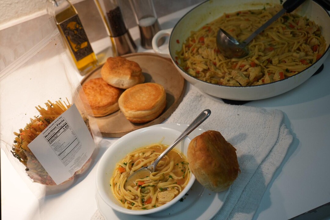 Chicken Noodle Soup Mix, Family Meal, Dinner Delivered, Meal Service ...