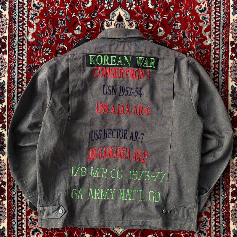 Korea Army Jacket - Etsy