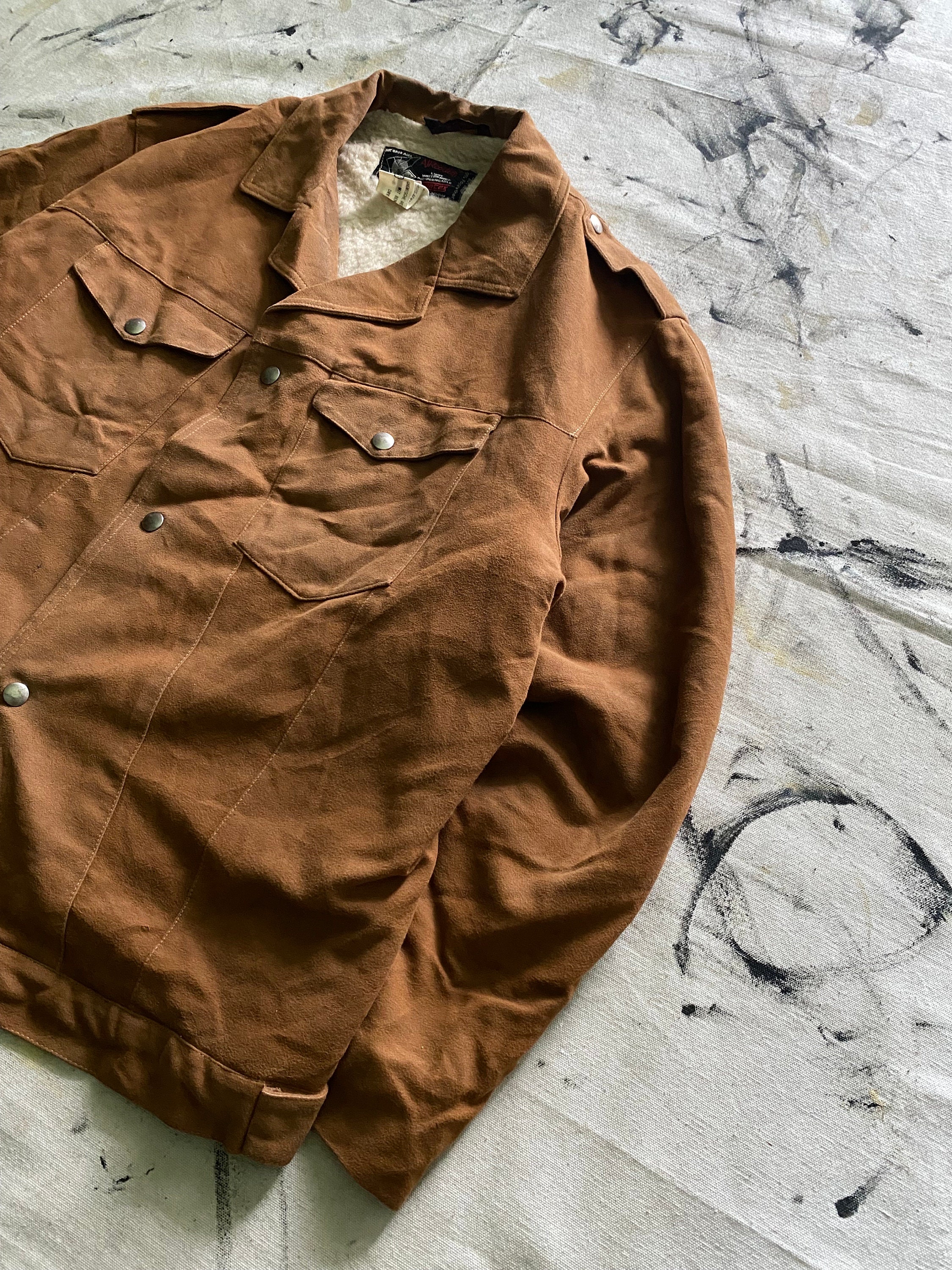Pit26 Vintage 1970's Seyntex Aircodin Brand Shering Jackets Wool Liner ...