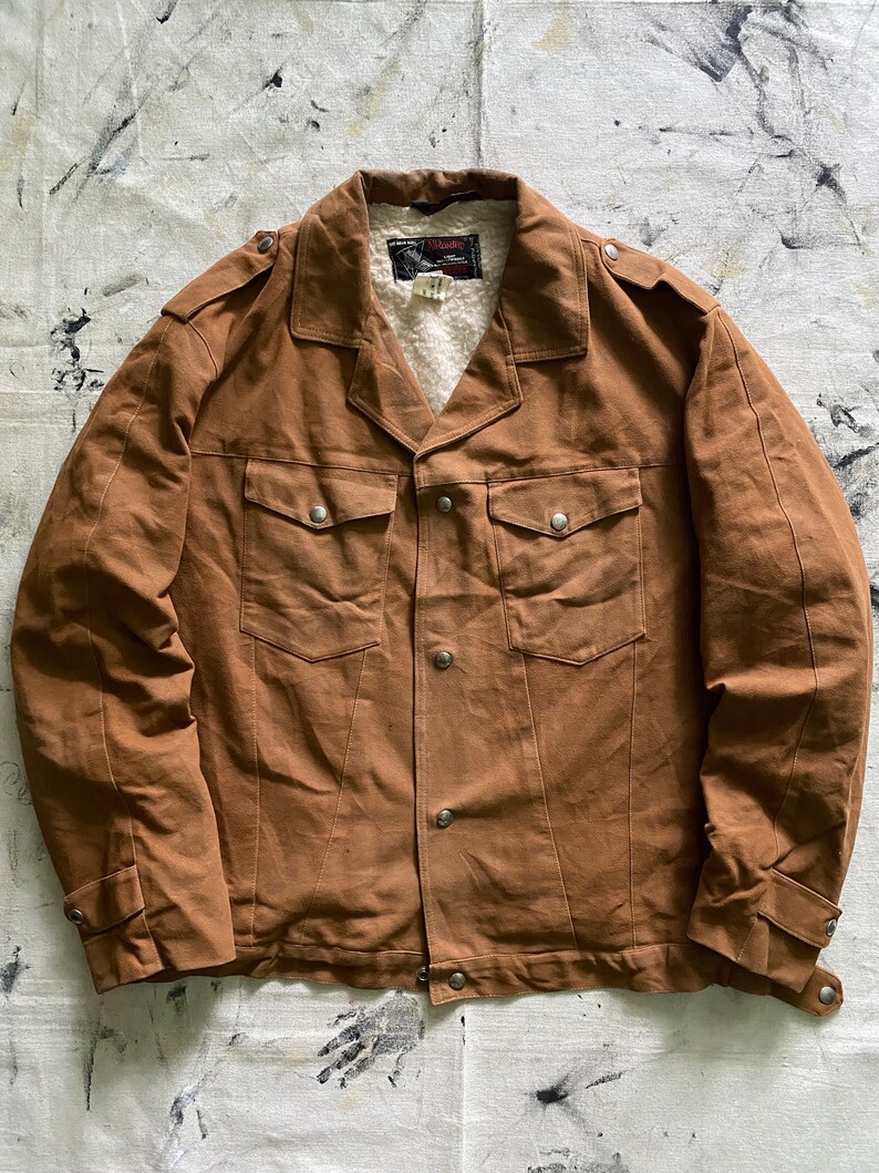 Pit26 Vintage 1970's Seyntex Aircodin Brand Shering Jackets Wool Liner ...