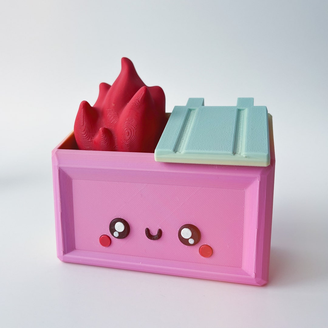 Dumpster Fire Desk Organizer, Stress Relief Fidget - Etsy