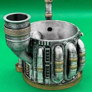 Steampunk Style Planter (hand-painted, Organizer) - Etsy