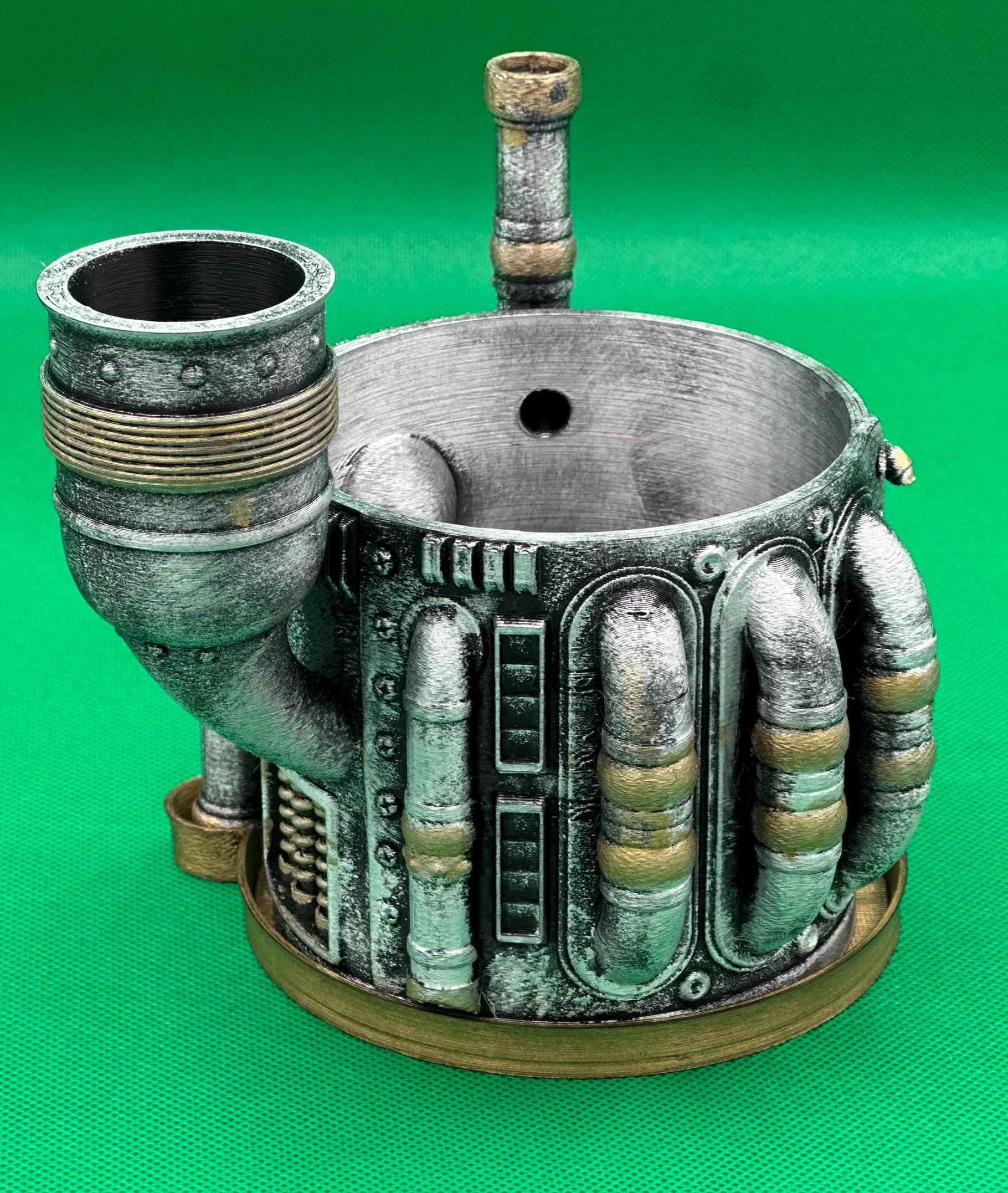 Steampunk Style Planter (hand-painted, Organizer) - Etsy
