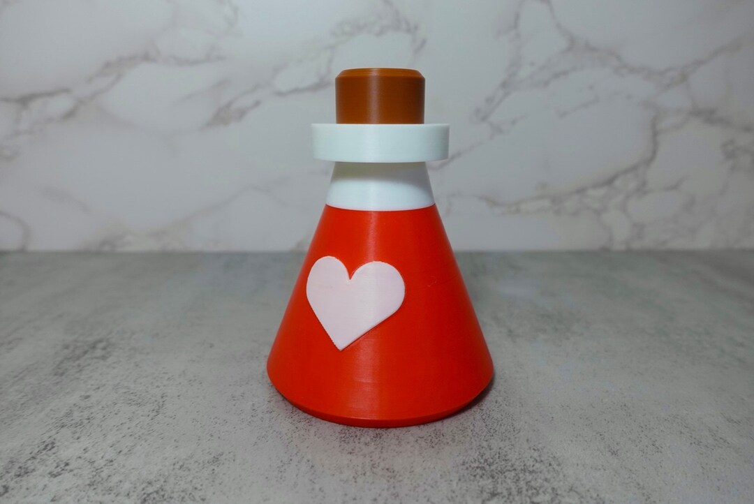 Love Potion Bottle (stash Container / Cosplay Prop) - Etsy