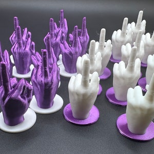 Deluxe Middle Finger Balance Game - Etsy