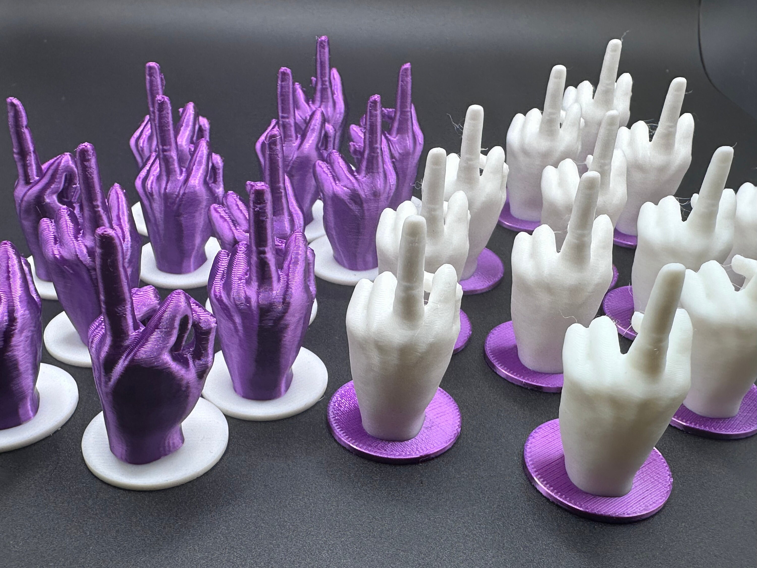 Deluxe Middle Finger Balance Game - Etsy
