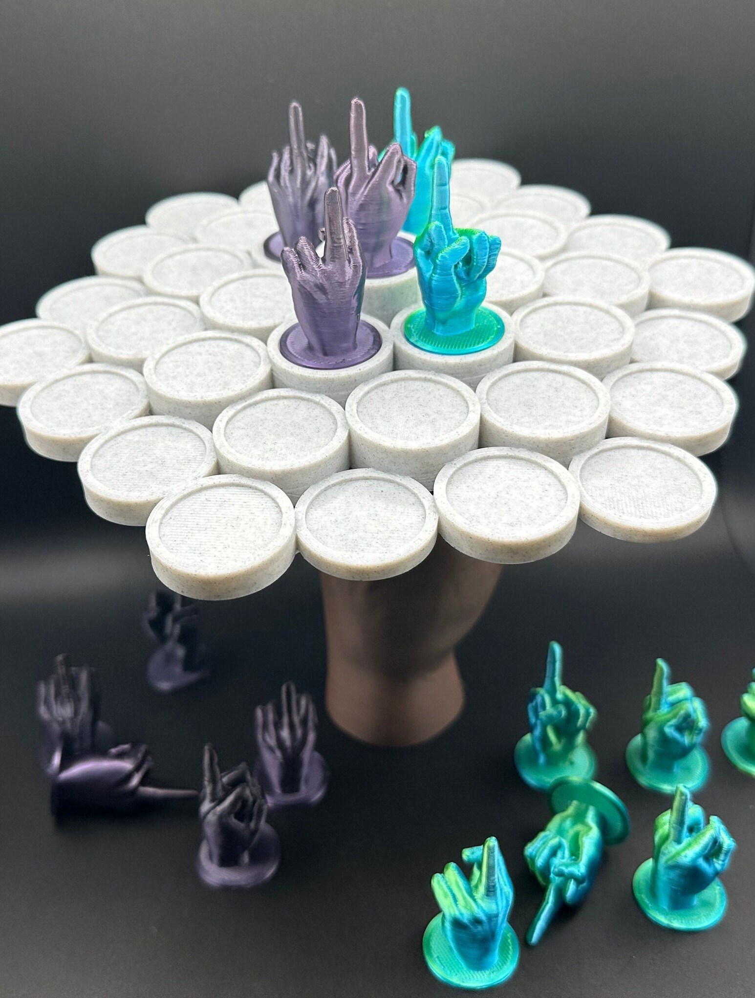 Middle Finger Balance Game - Etsy