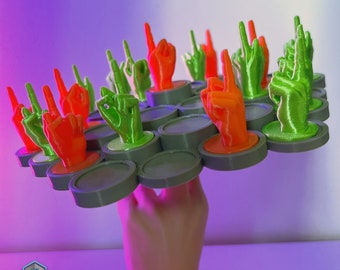 Middle Finger Strategic Balance Game - Etsy
