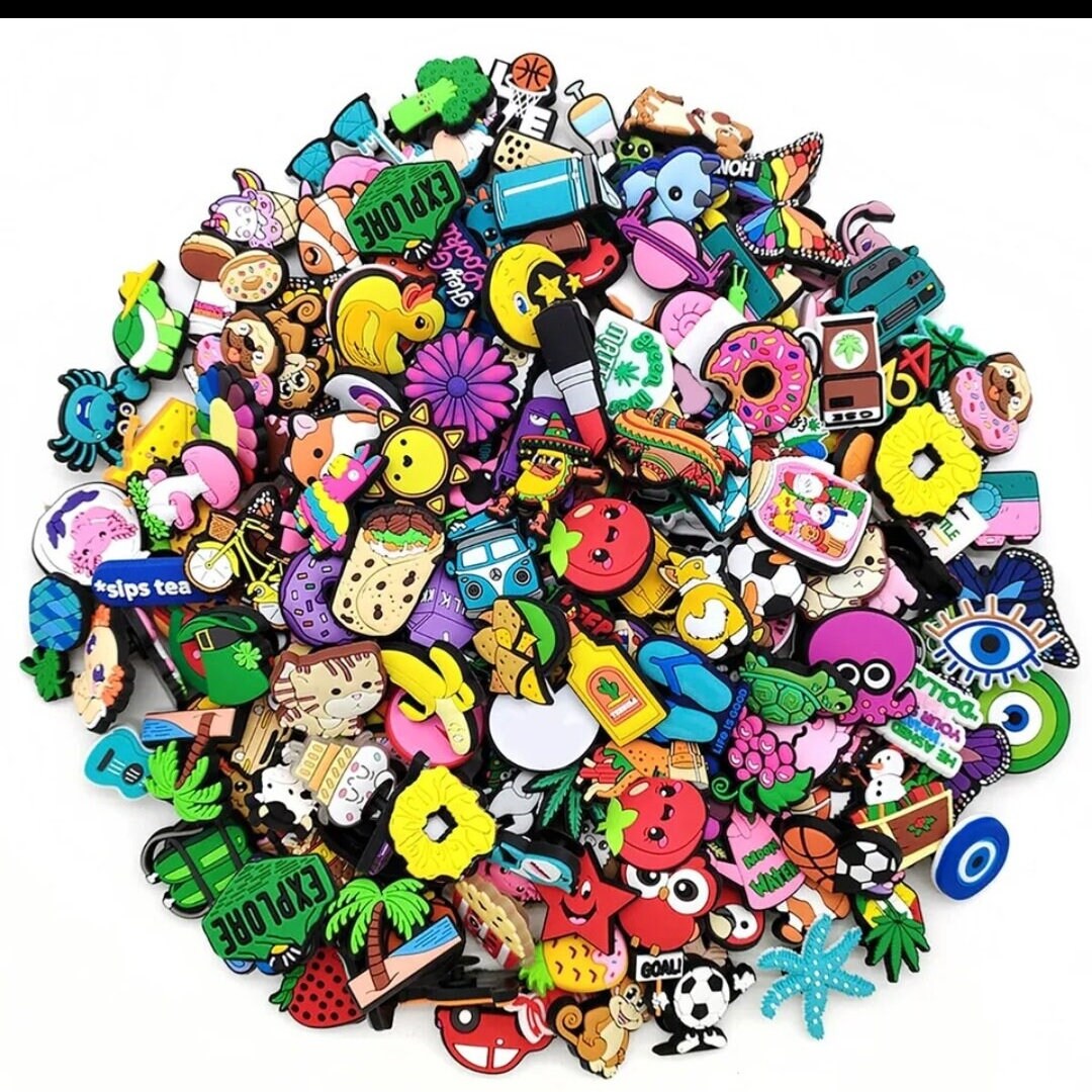 30/50/100 Pcs Random Croc Charm - Etsy