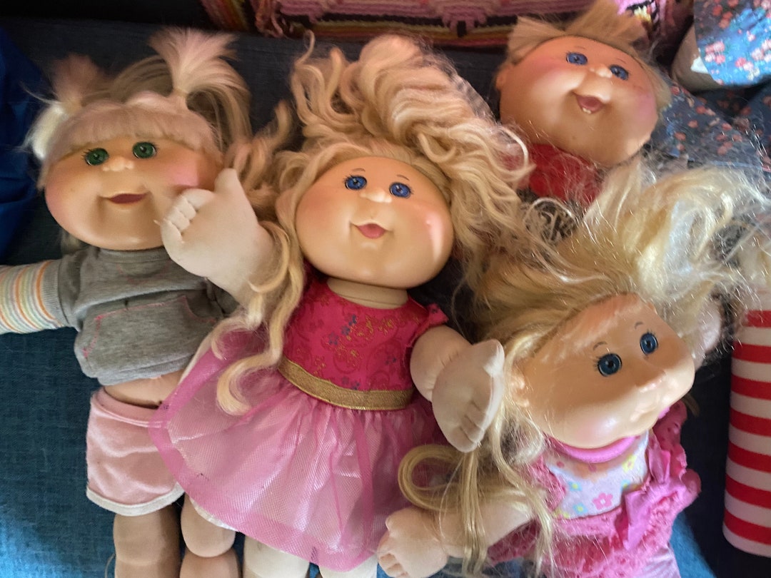 4 Blonde Cabbage Patch Kids - Etsy