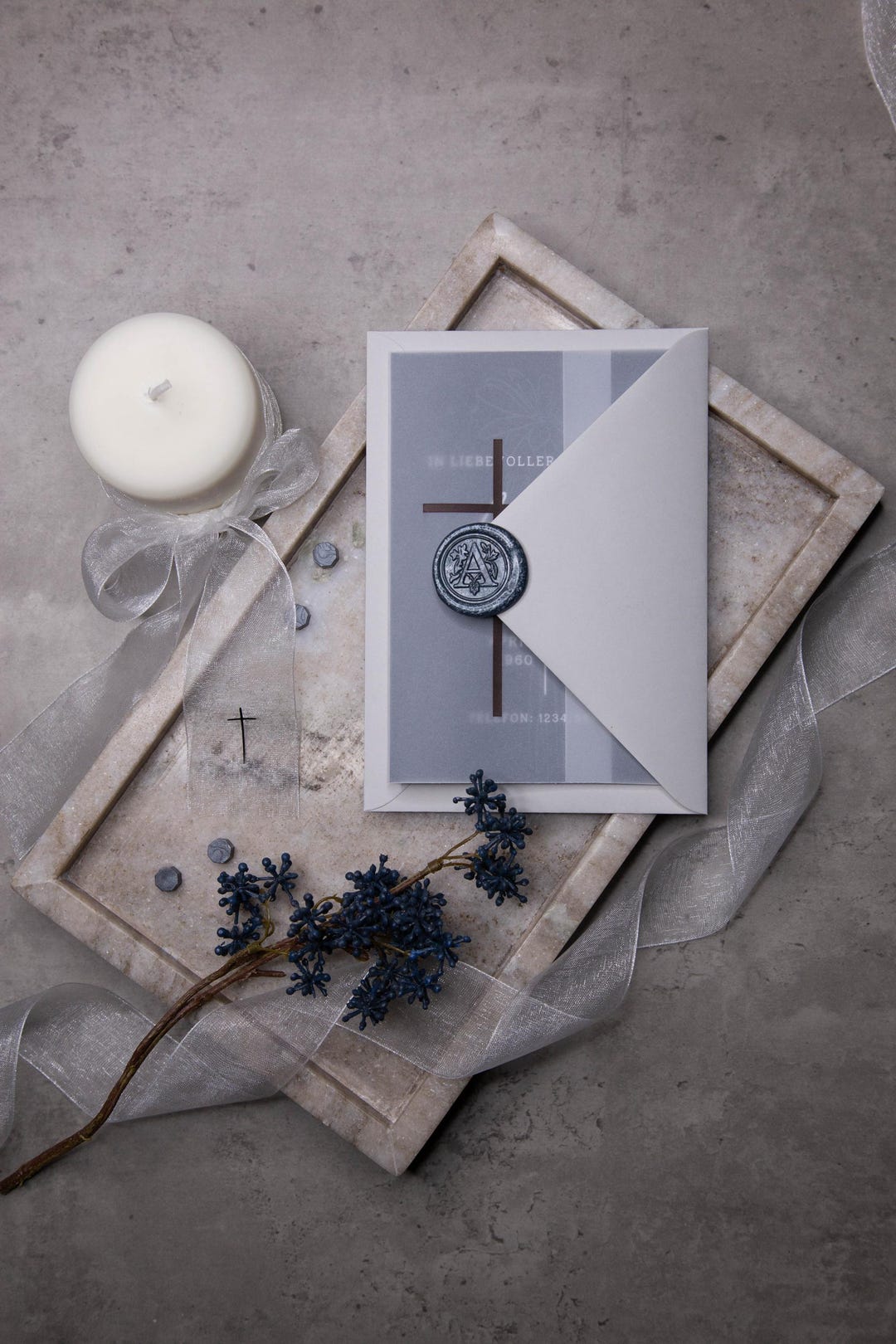 Mourning Cards Mourning Card Mourning Invitation Invitation Condolences ...