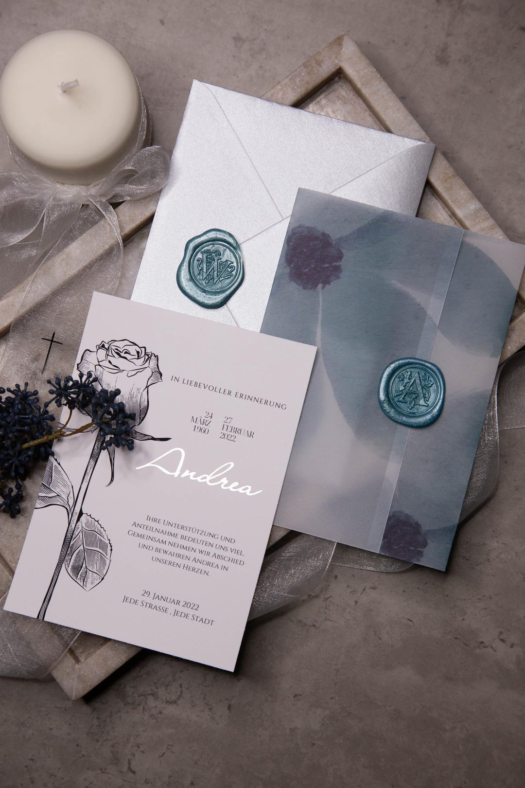 Sympathy Card Sympathy Cards Mourning Invitation Condolences - Etsy