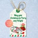Printable Christmas Cat Gift Tags Cat Mom Gift Cat Lover - Etsy