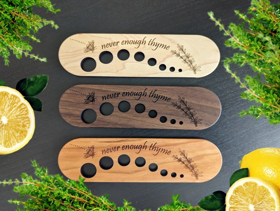 Herb Stripper Tool Culinary Tool Wood Kitchen Tool Herb Tool Cooking ...