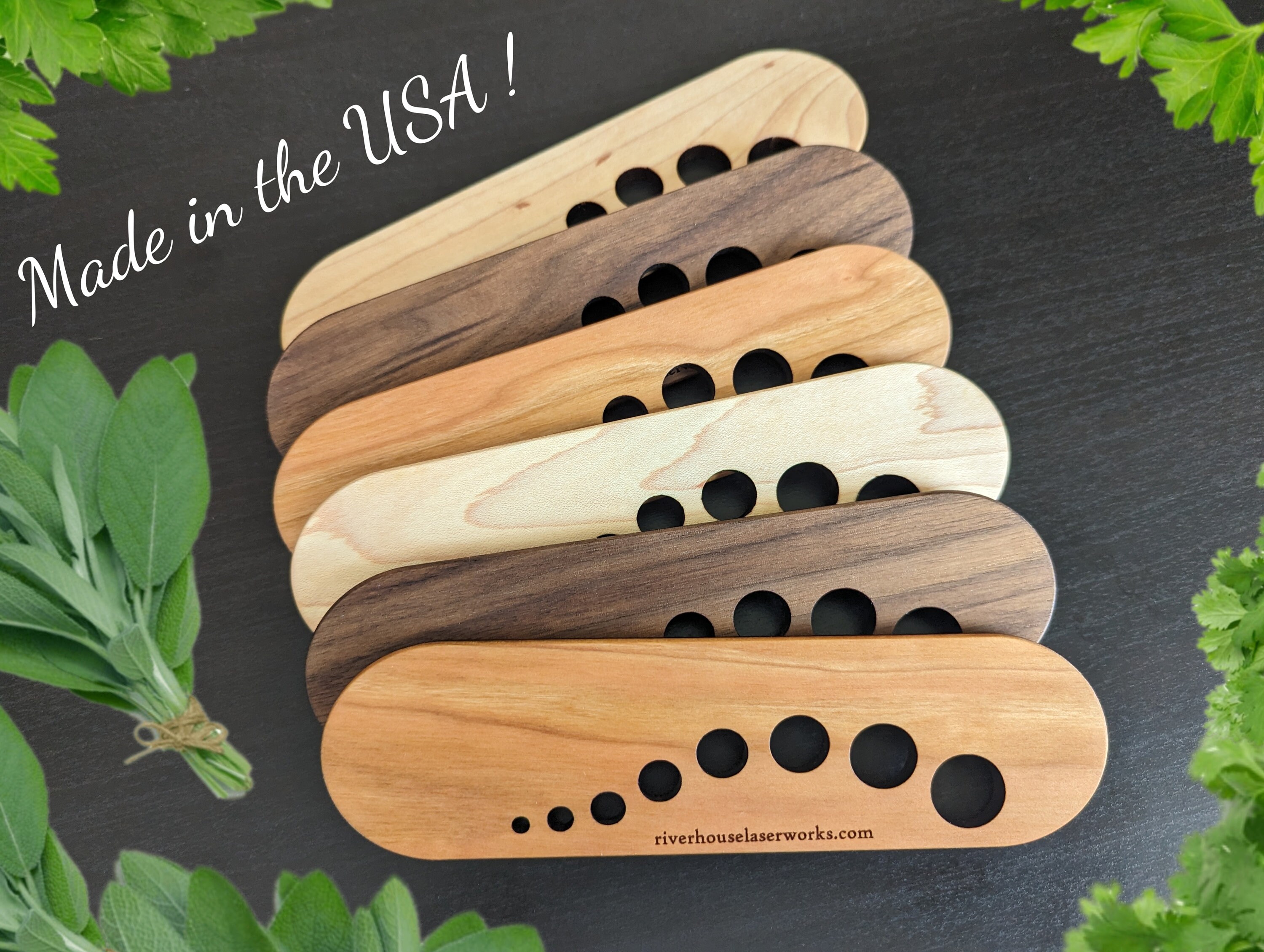 Herb Stripper Tool Culinary Tool Wood Kitchen Tool Herb Tool Cooking ...