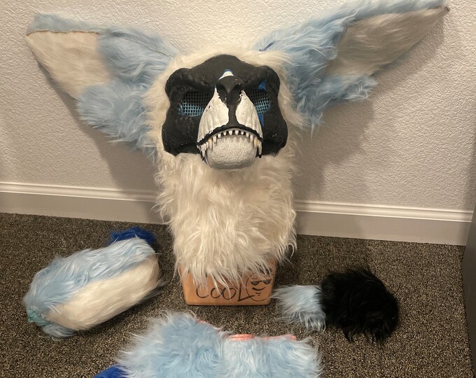 Fursuit Dino Mask Partial - Etsy