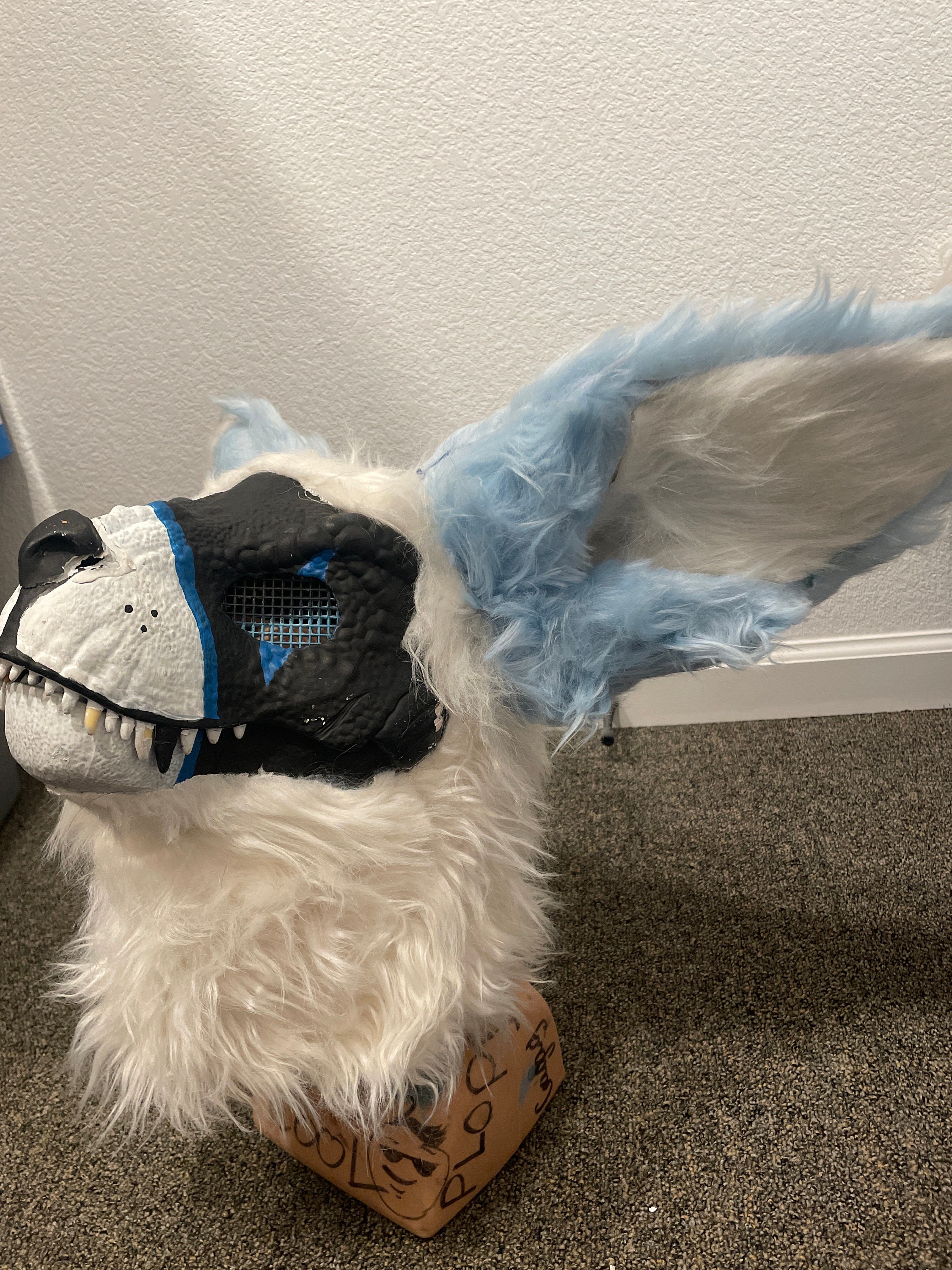 Fursuit Dino Mask Partial - Etsy
