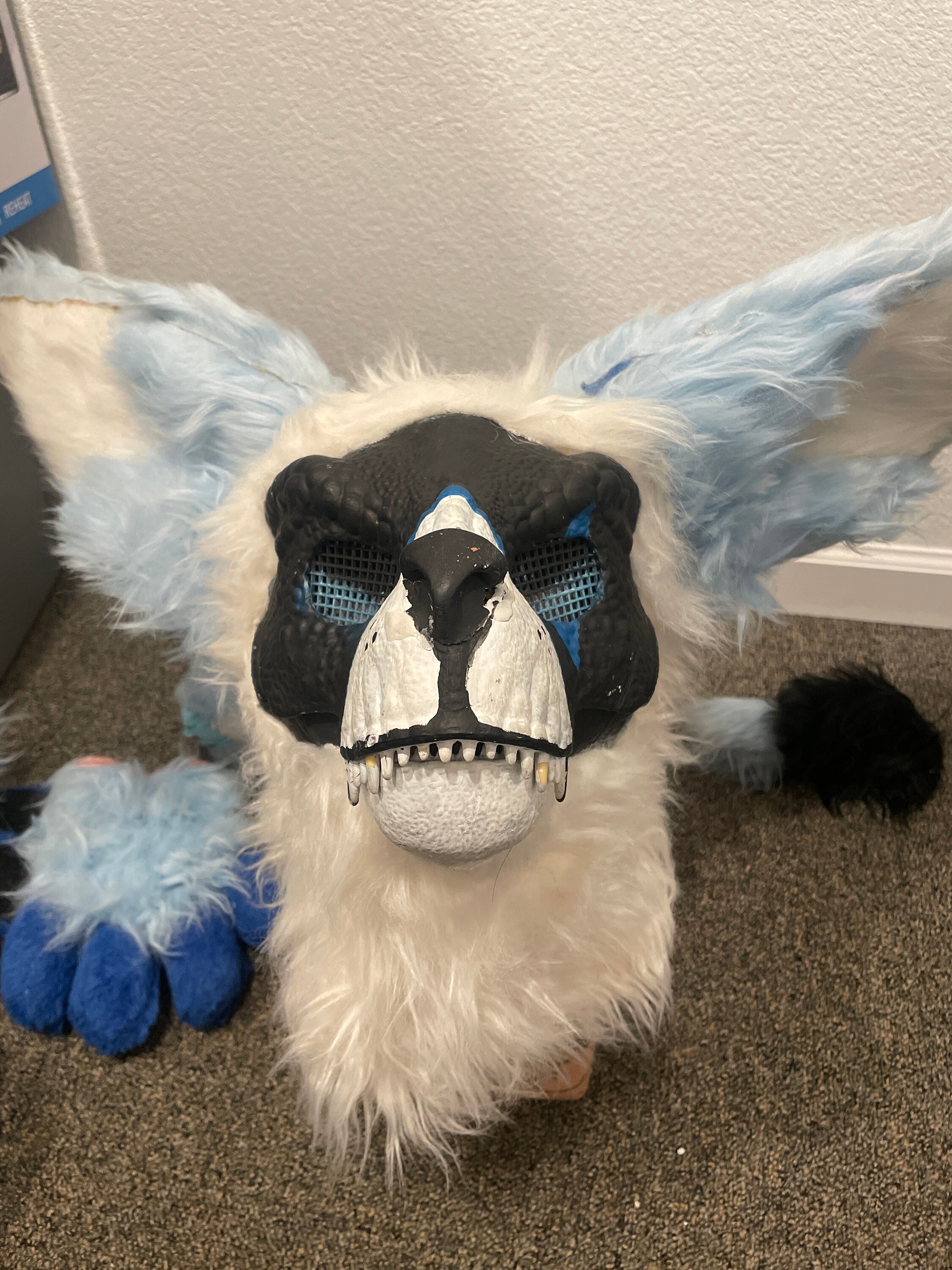 Fursuit Dino Mask Partial - Etsy