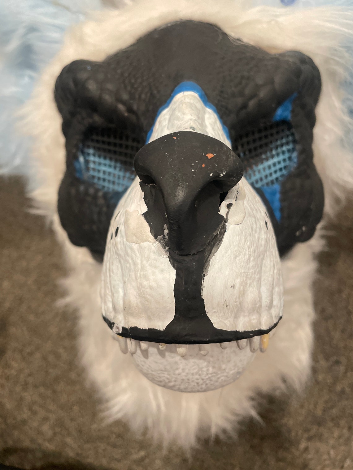 Fursuit Dino Mask Partial - Etsy