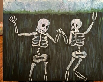 Dancing Skelly's - Etsy