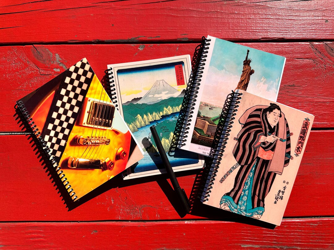 Personalized 5x7" Coil Bound Notebook: Custom Photo Journal - Etsy