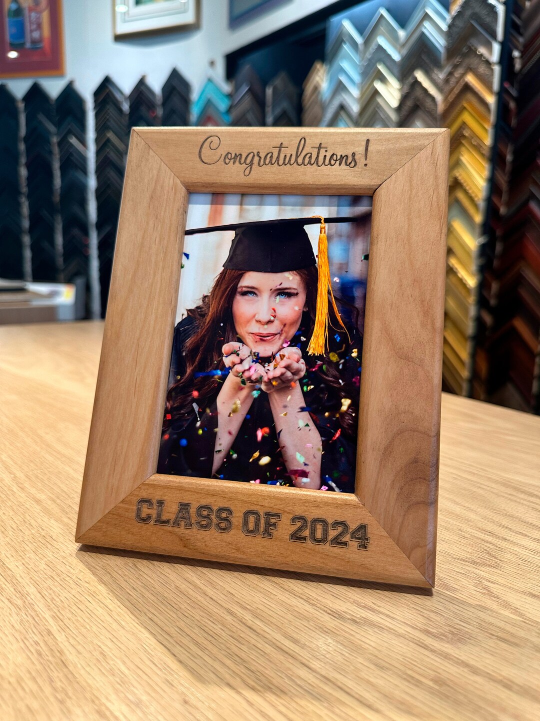 4x6 Graduation 2024 Alder Wood Frame - Etsy