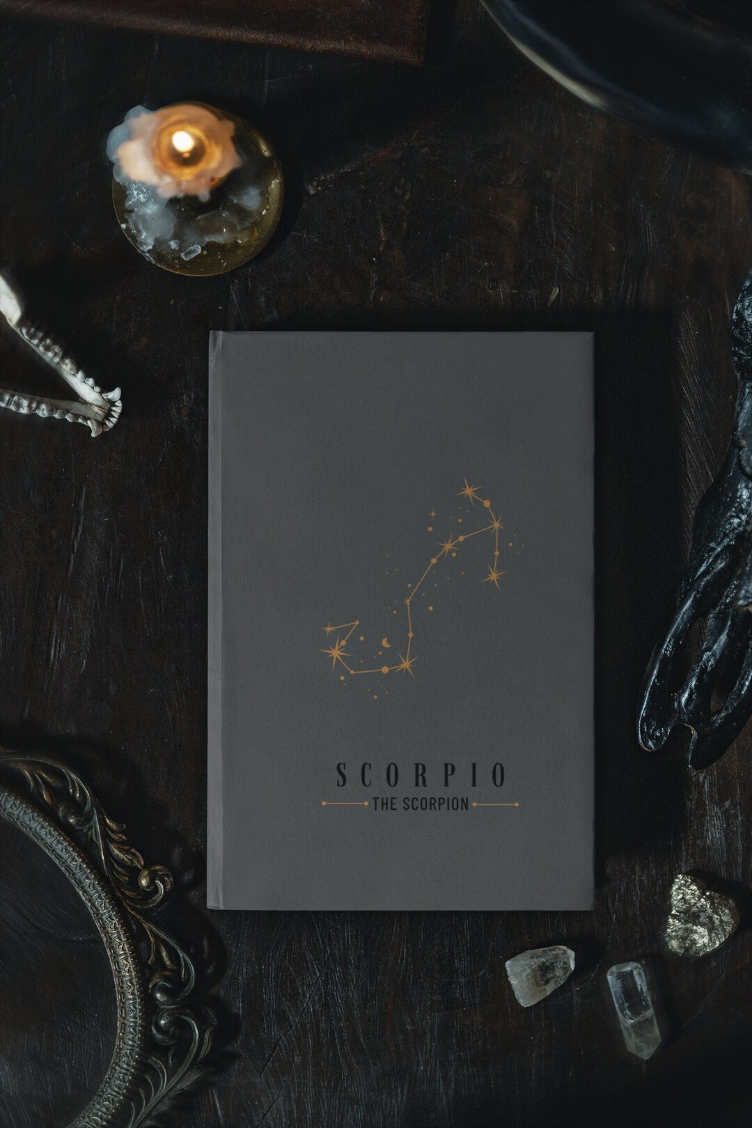 Celestial Scorpio Constellation Hardcover Journal Matte - Etsy
