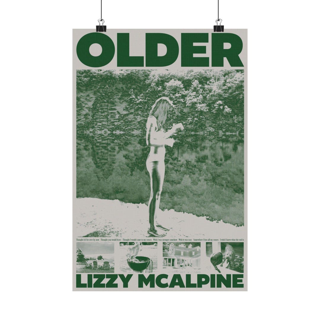Lizzy Mcalpine 'older' Album Poster - Etsy