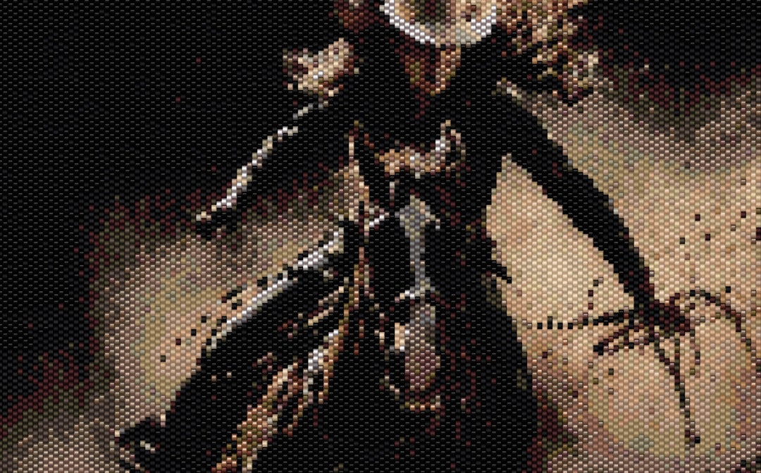 Rodeo Cowgirl in Action & Pixel Mosaic Magic Bead Pattern Digital ...
