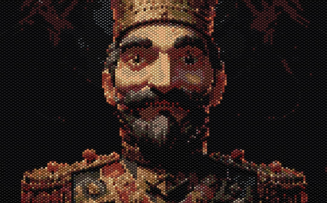 Regal Nutcracker Monarch Bead Pattern Digital Download - Etsy