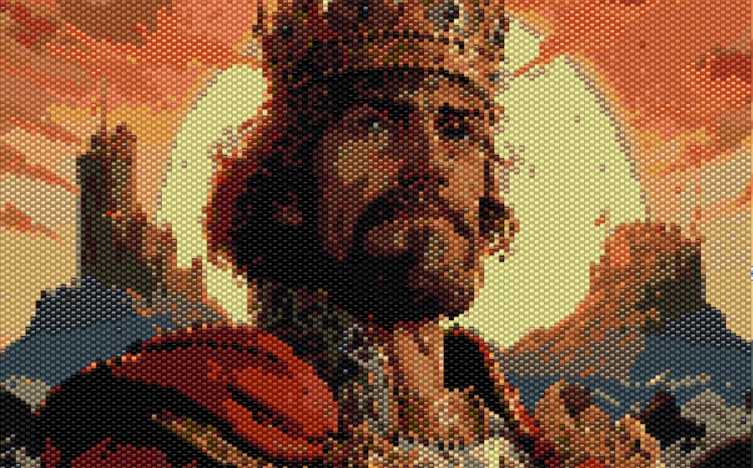Majestic Reign King Arthur Bead Pattern Digital Download - Etsy