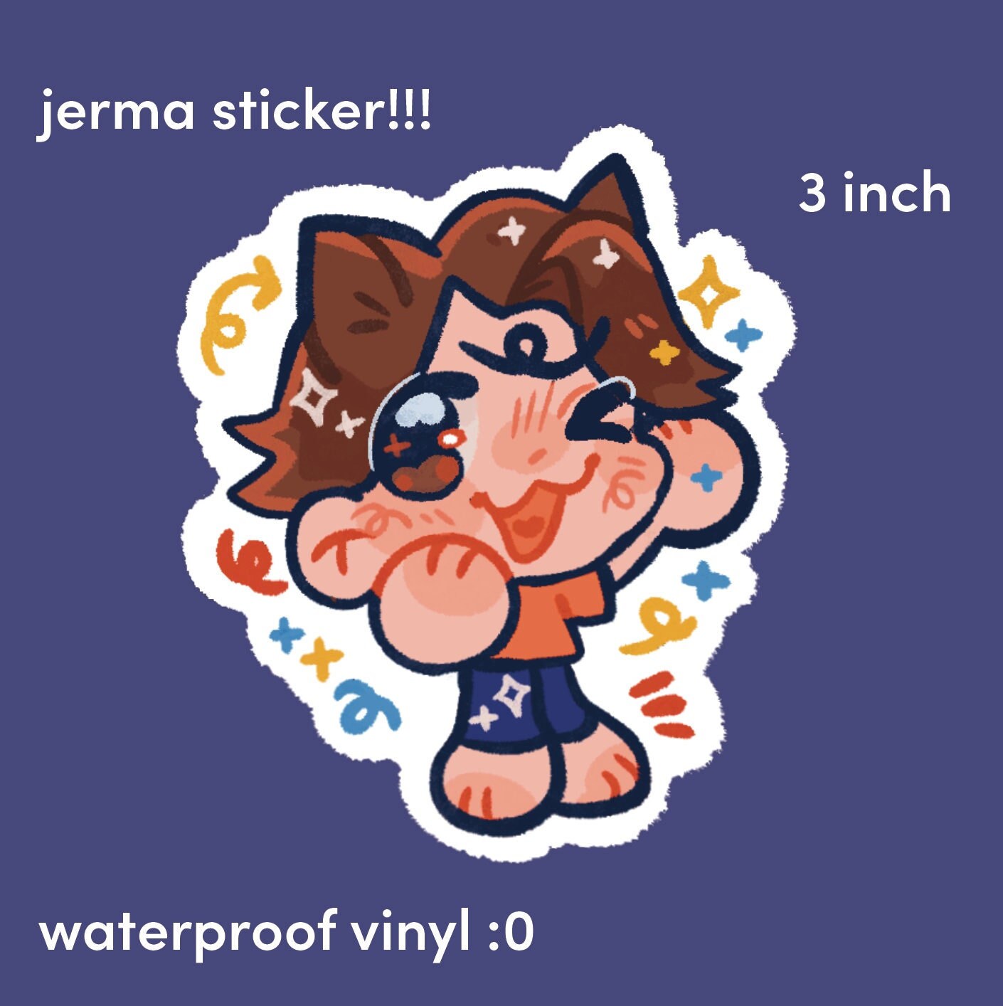 Jerma Vinyl Sticker - Etsy