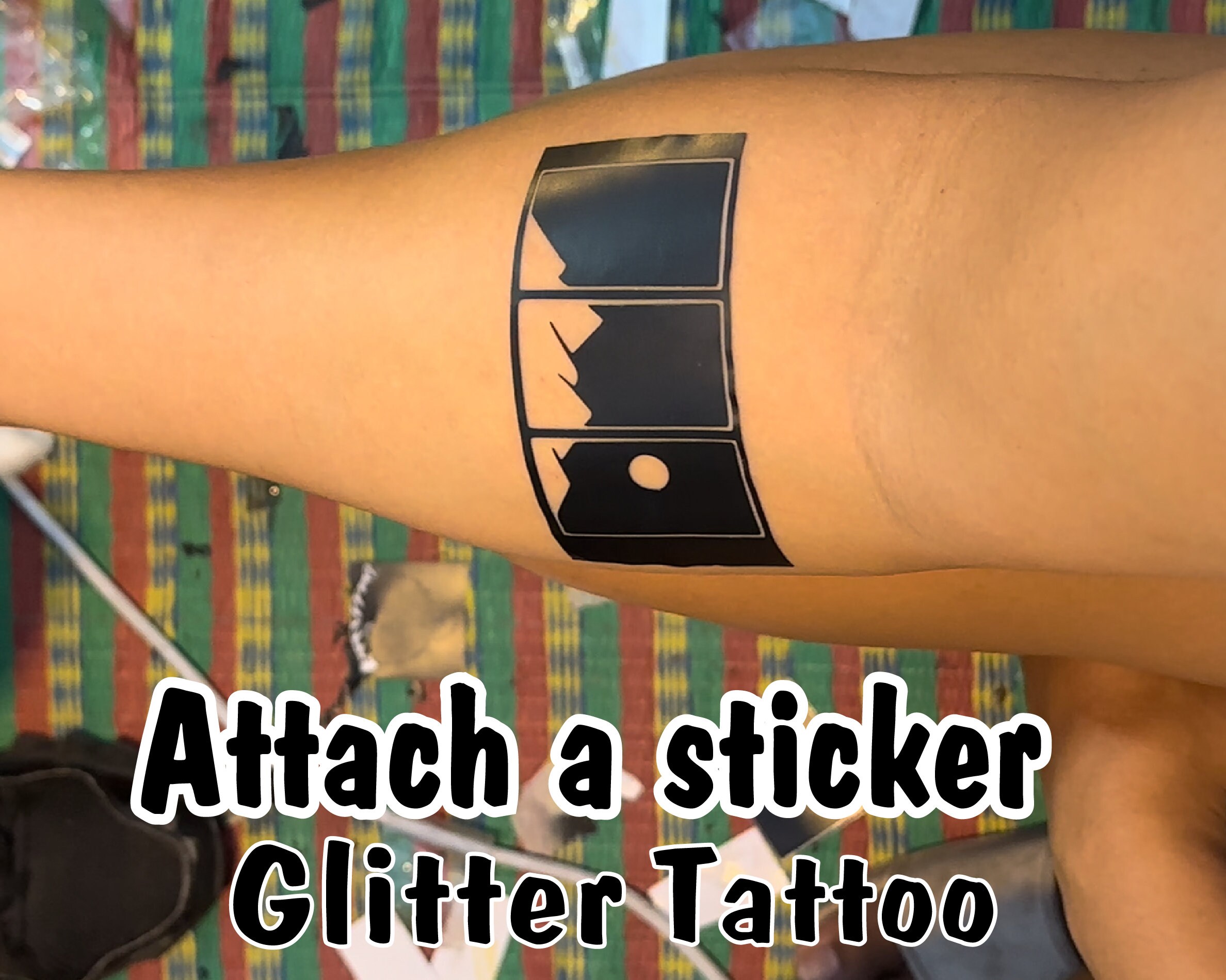 Stickers, Glitter Tattoo Stencil Svgs, Cut Your Own Stencils, Files ...