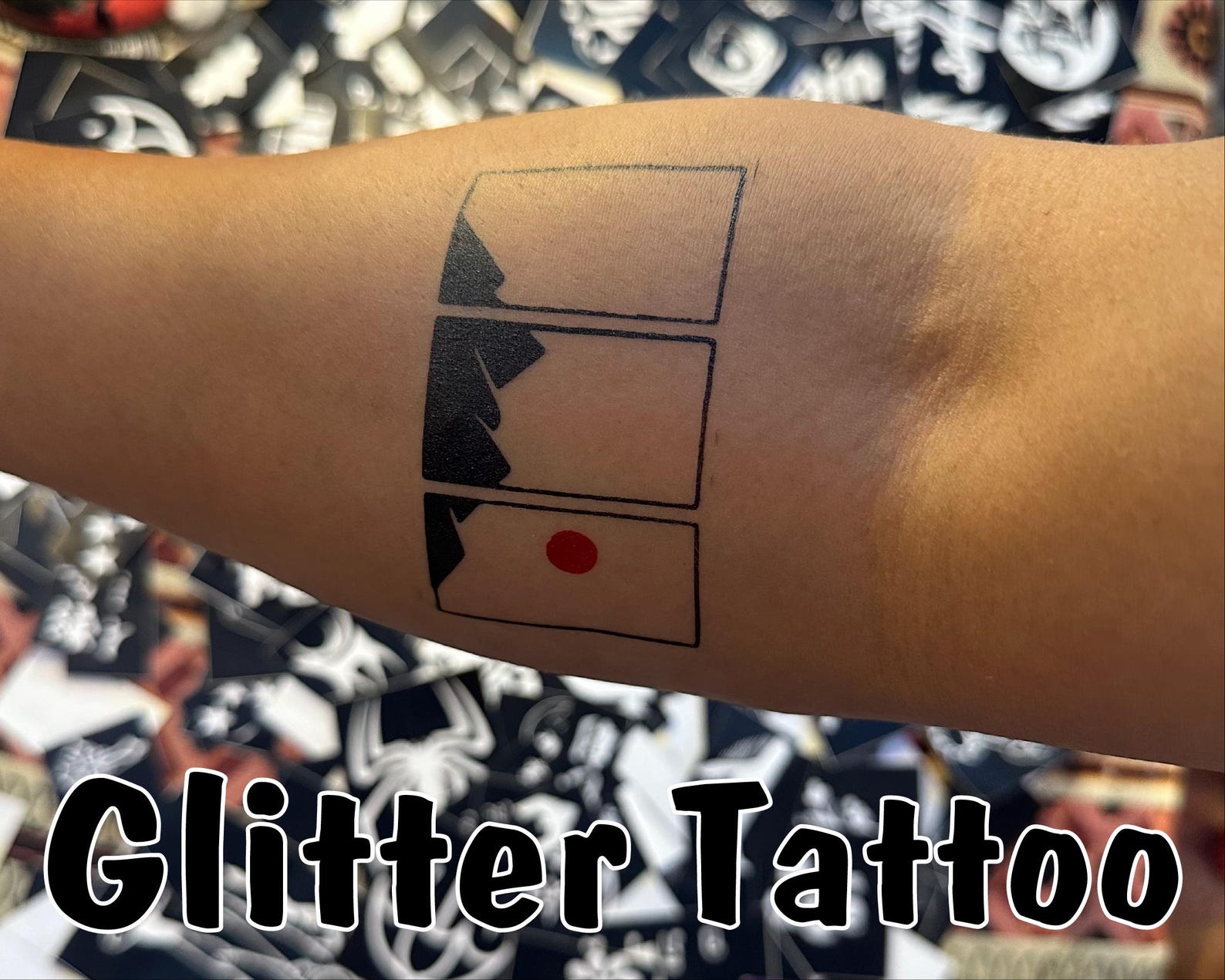 Glitter Tattoos, Halloween Glitter , Glitter Svg File, Funny Halloween ...