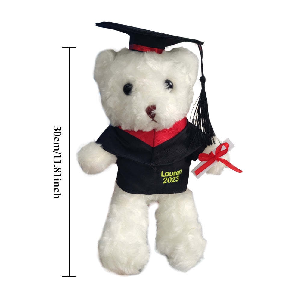 Personalized Graduation Plush Stuffed Animal, Stuffed Bear for ...