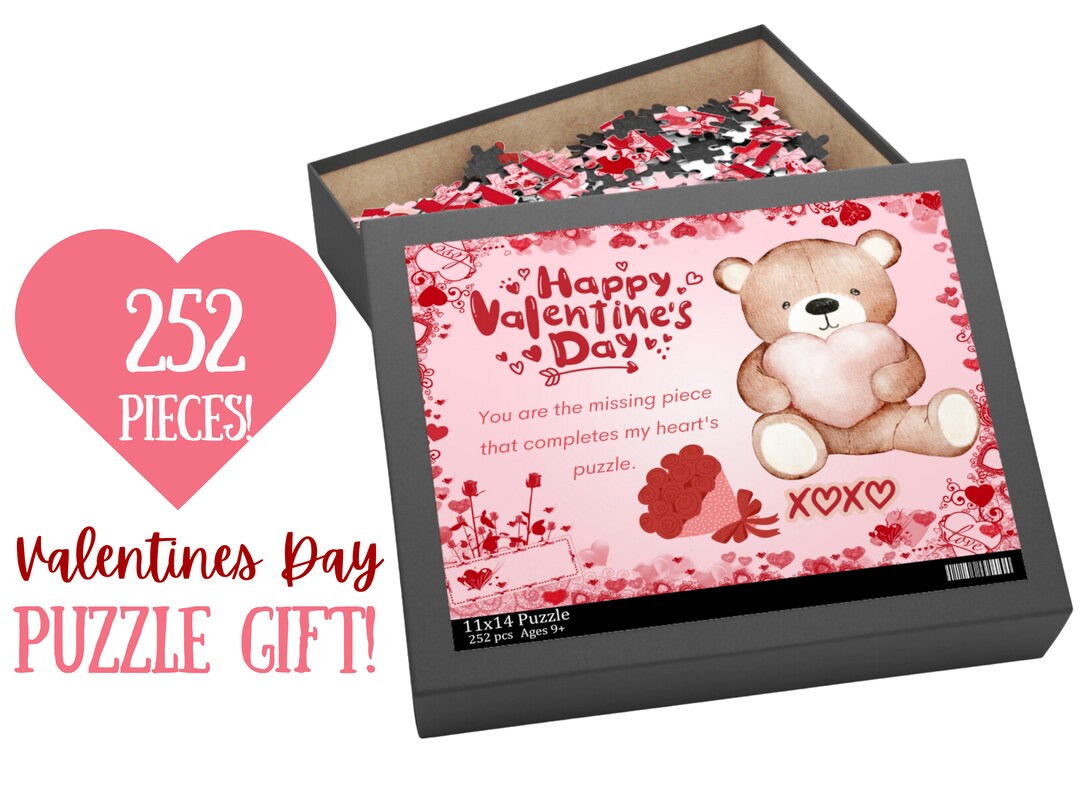 Valentines Day Love Puzzle, Valentines Gift for Puzzle Lovers ...