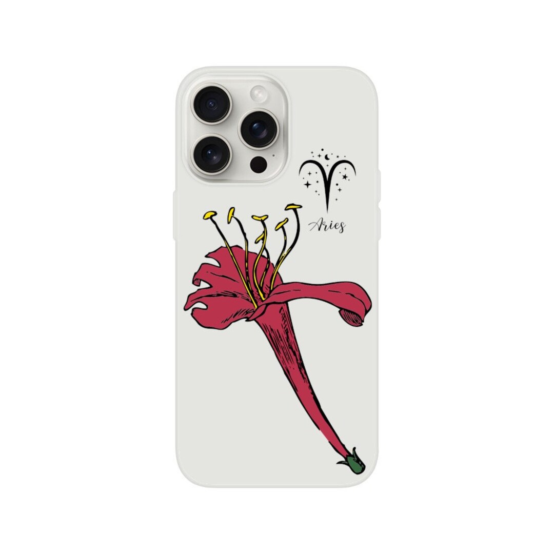 Embrace Your Sign: Introducing the Zodiac Flower Flexi iPhone Case ...