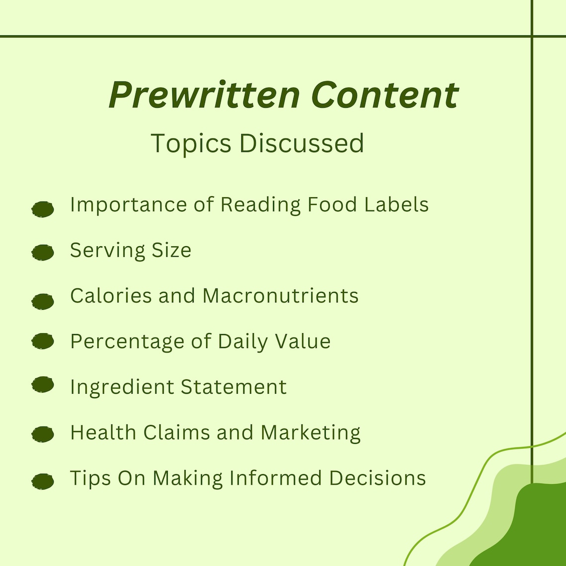 Guide to Reading Food Labels, Nutrition Ebook Template, Health Coaching ...