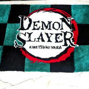 Custom Tufted Rug Demon Slayer 26 Inches by 42 - Etsy