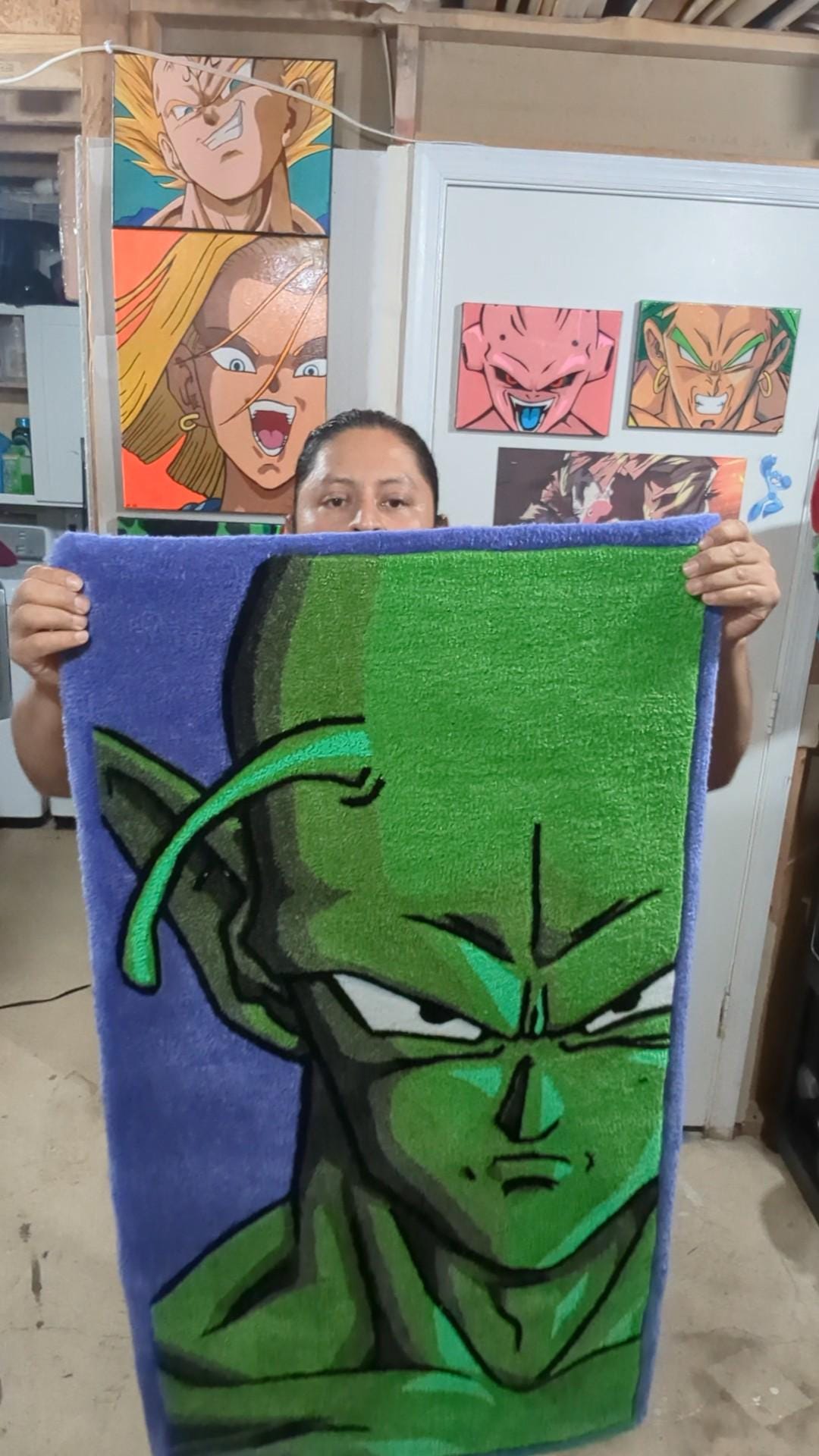 Custom Tufted Rug DBZ Inspired Piccolo 25 Inches by 45 - Etsy