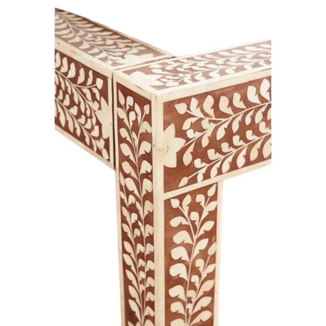 Handmade Bone Inlay King and Queen Size Bed Frame With Bed Head for ...