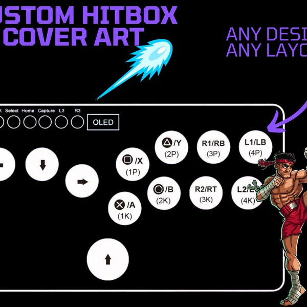 Hitbox Art - Etsy