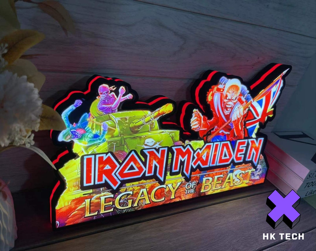 Rock Band Pinball Topper, 20 Inch LED Lightbox Pinball Topper ...
